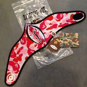 Bape | Accessories | Bape Neoprene Face Mask Red Camo A Bathing Ape ...